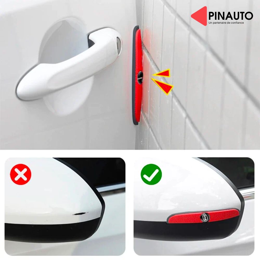 Anti-shock and anti-scratch door protectors (4 pieces) – Pinauto